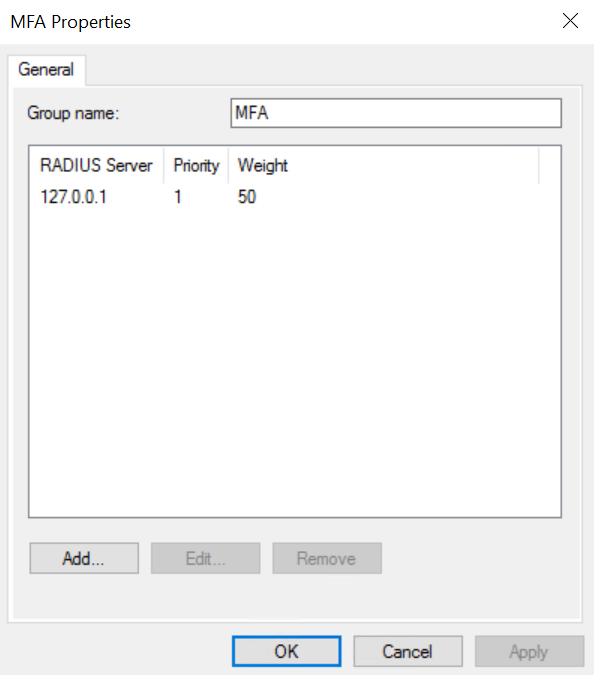 Setting up two-factor authentication on a Windows server with the RD ...